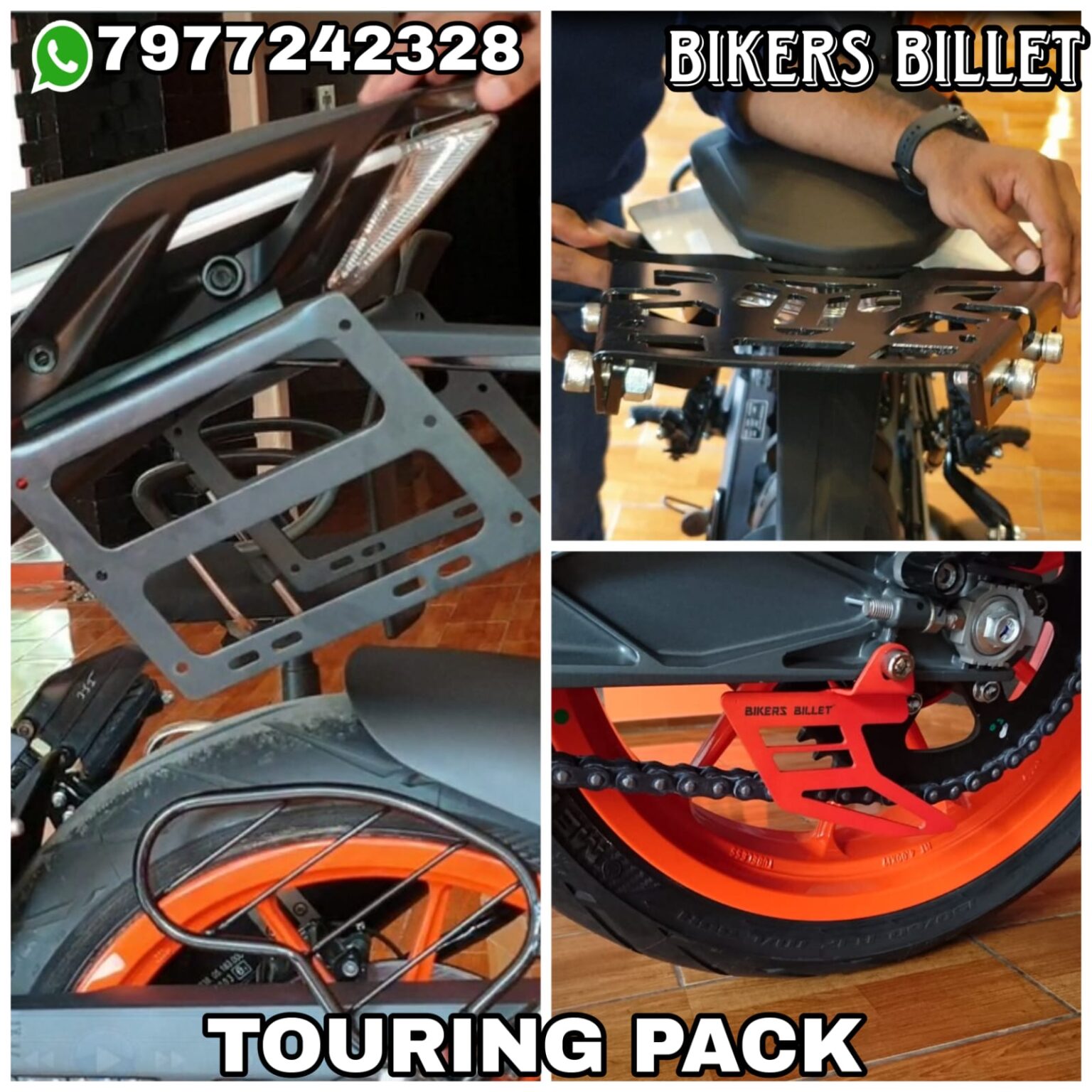 BIKERS BILLET GEN3 KTM DUKE 250 | KTM DUKE 390 TAIL RACK 2024+ – Bikers ...
