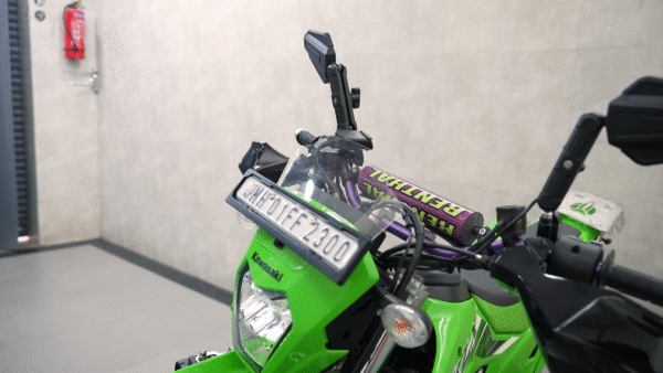 BIKERS BILLET KAWASAKI KLX230 VISOR WITH BRACKET – Bikers Billet